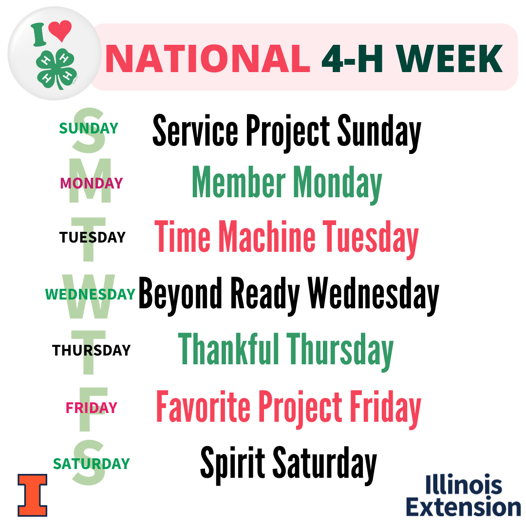 National 4-H Week | Illinois 4-H | UIUC